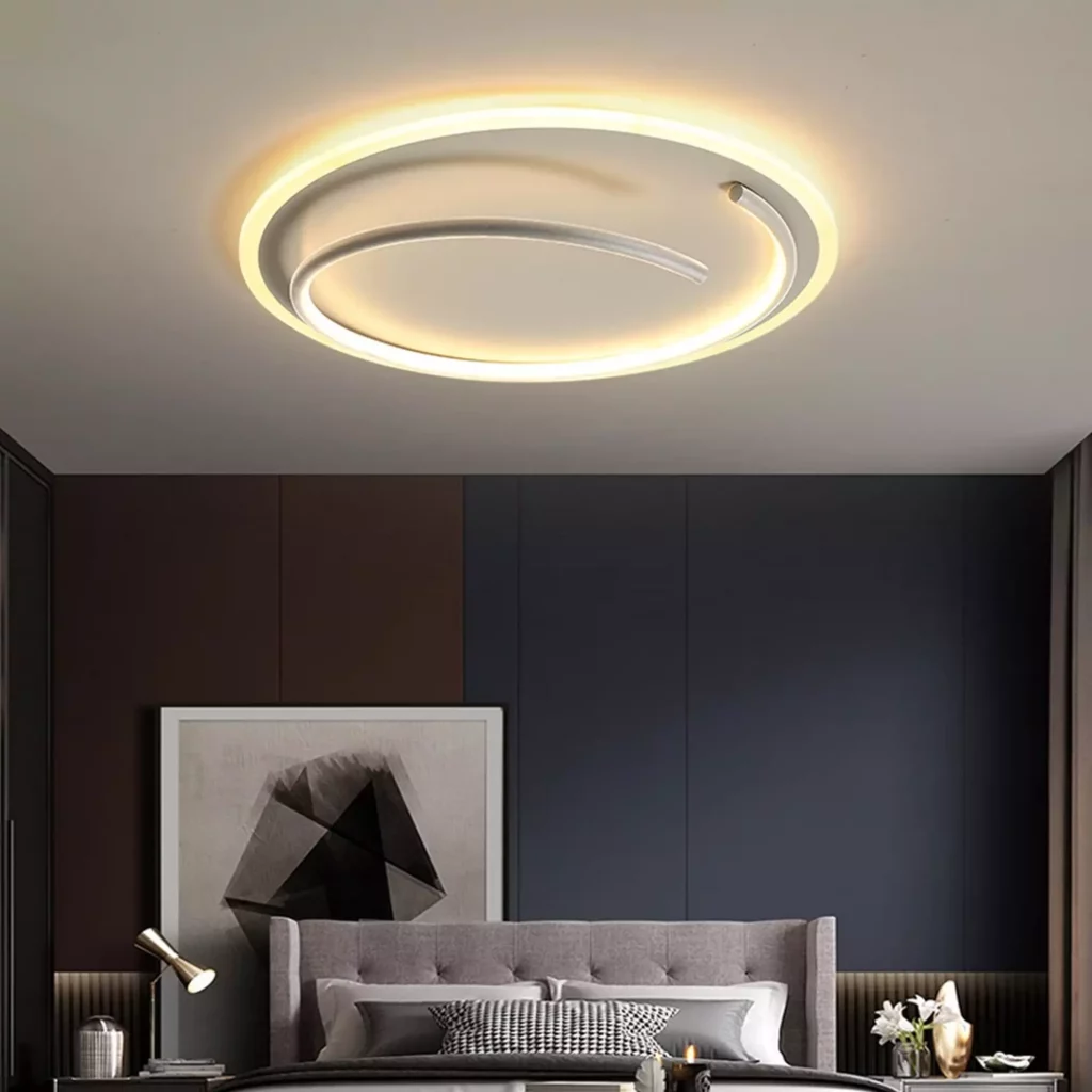Modern Round Ring Ceiling Lamp - ChicksLoft
