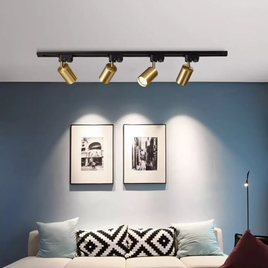 Aluminum Railing Spotlight Design Chandelier - ChicksLoft