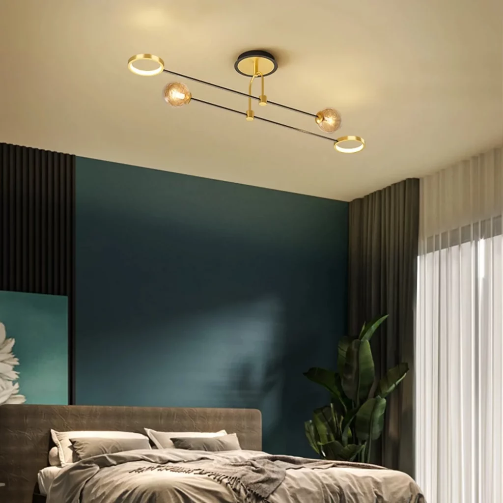 Remote Control Luxury Arm Ceiling Light - ChicksLoft