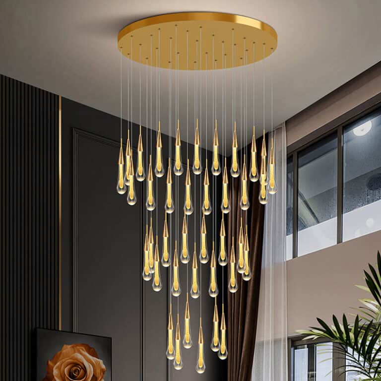 Luxury Crystal Clear Pendant Light | chicksloft