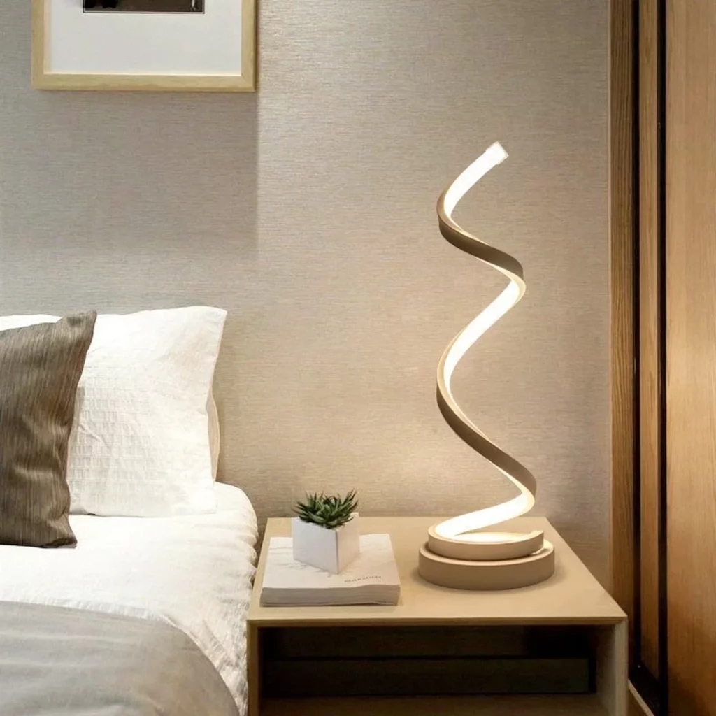 Leniver spiral led Table & Floor Lamp | ChicksLoft Leniver spiral led Table & Floor Lamp | ChicksLoft